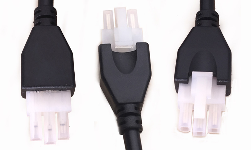 4.2mm Pitch Molex Mini-Fit Jr. Overmolded Cable Assemblies